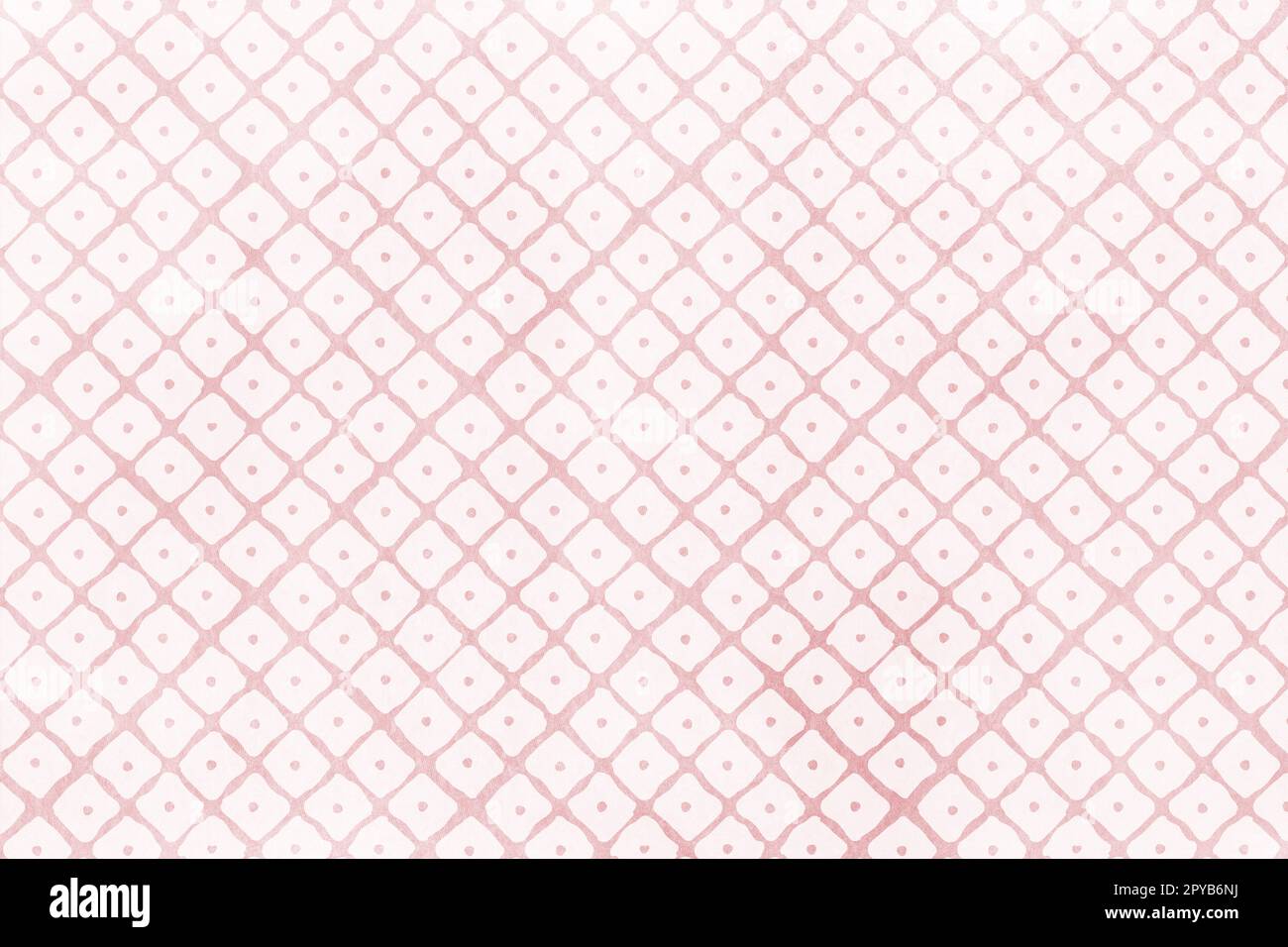 Red and white dapple pattern(Kanoko pattern) background. Japanese paper ...