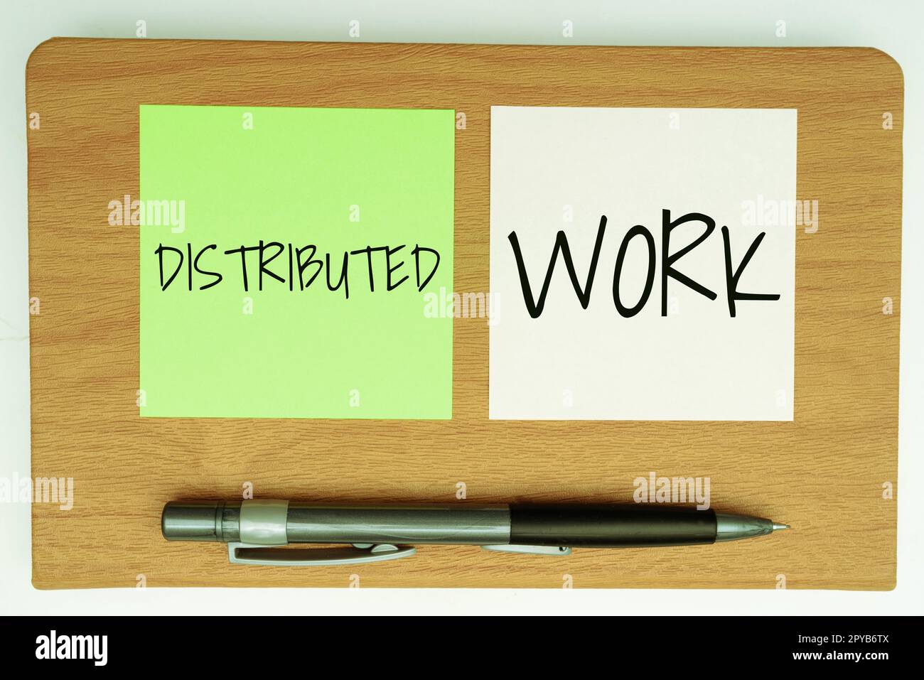 Inspiration showing sign Distributed Work. Business overview practiced ...