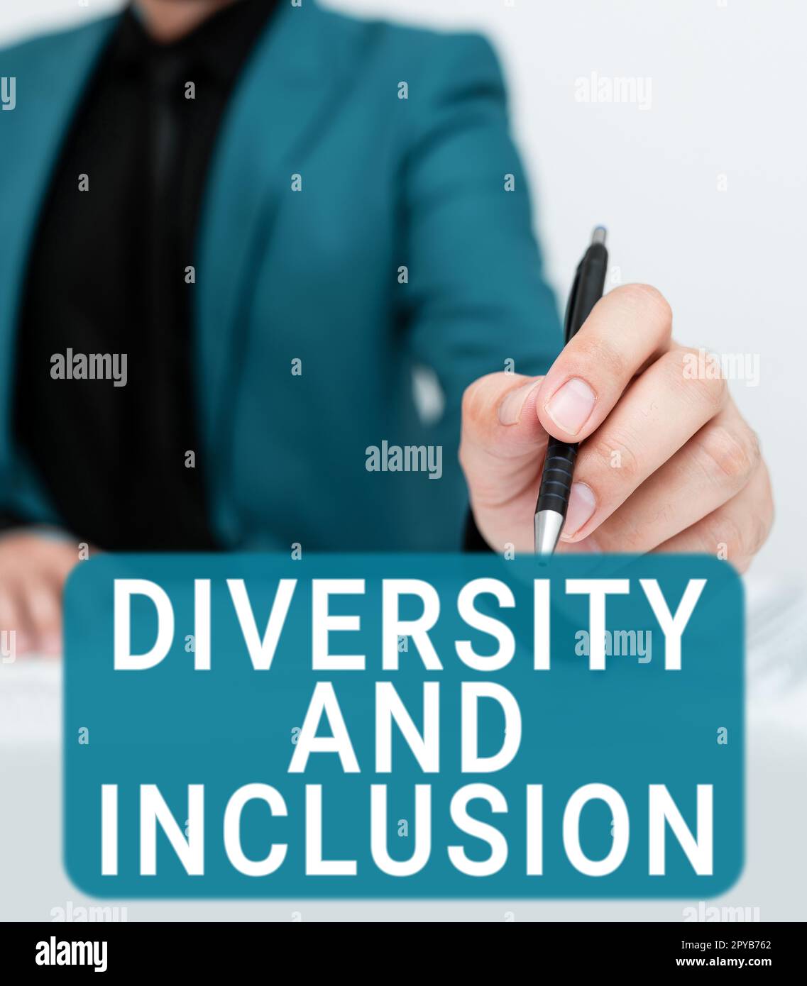 Text sign showing Diversity And Inclusion. Business approach range ...