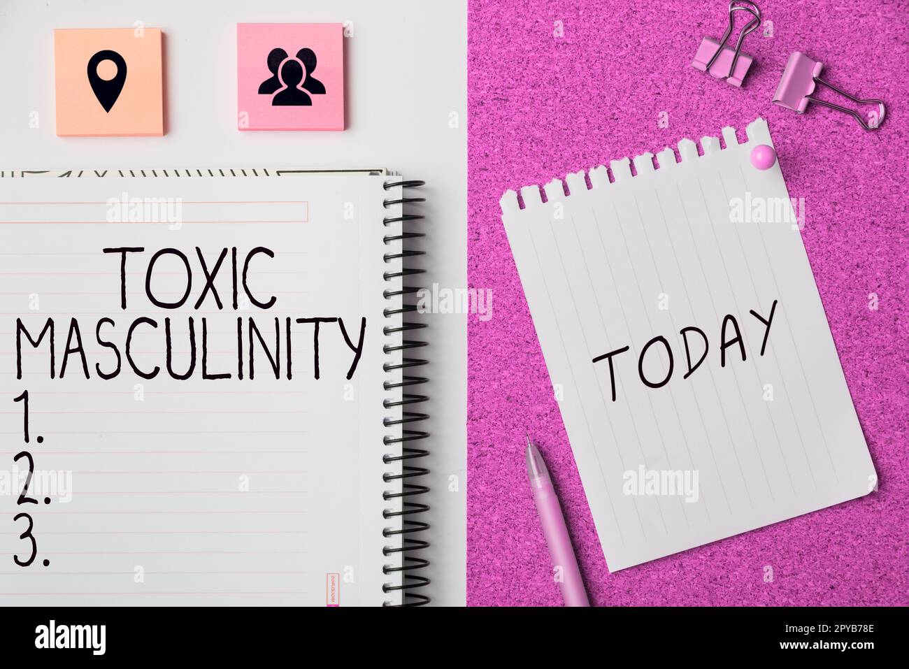 Handwriting text Toxic Masculinity. Business idea describes narrow ...