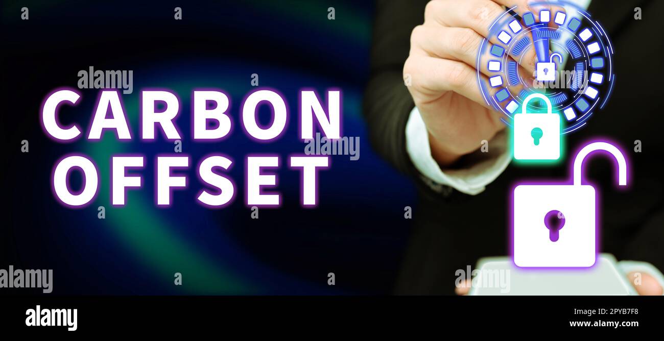 Conceptual display Carbon Offset. Internet Concept Reduction in ... Conceptual display Carbon Offset. Internet Concept Reduction in ...