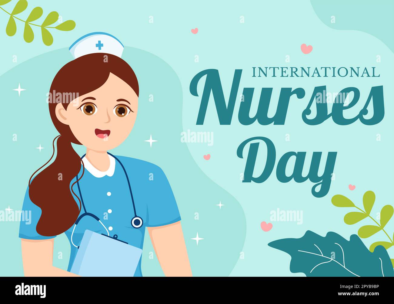 International Nurses Day on May 12 Illustration for Contributions that ...
