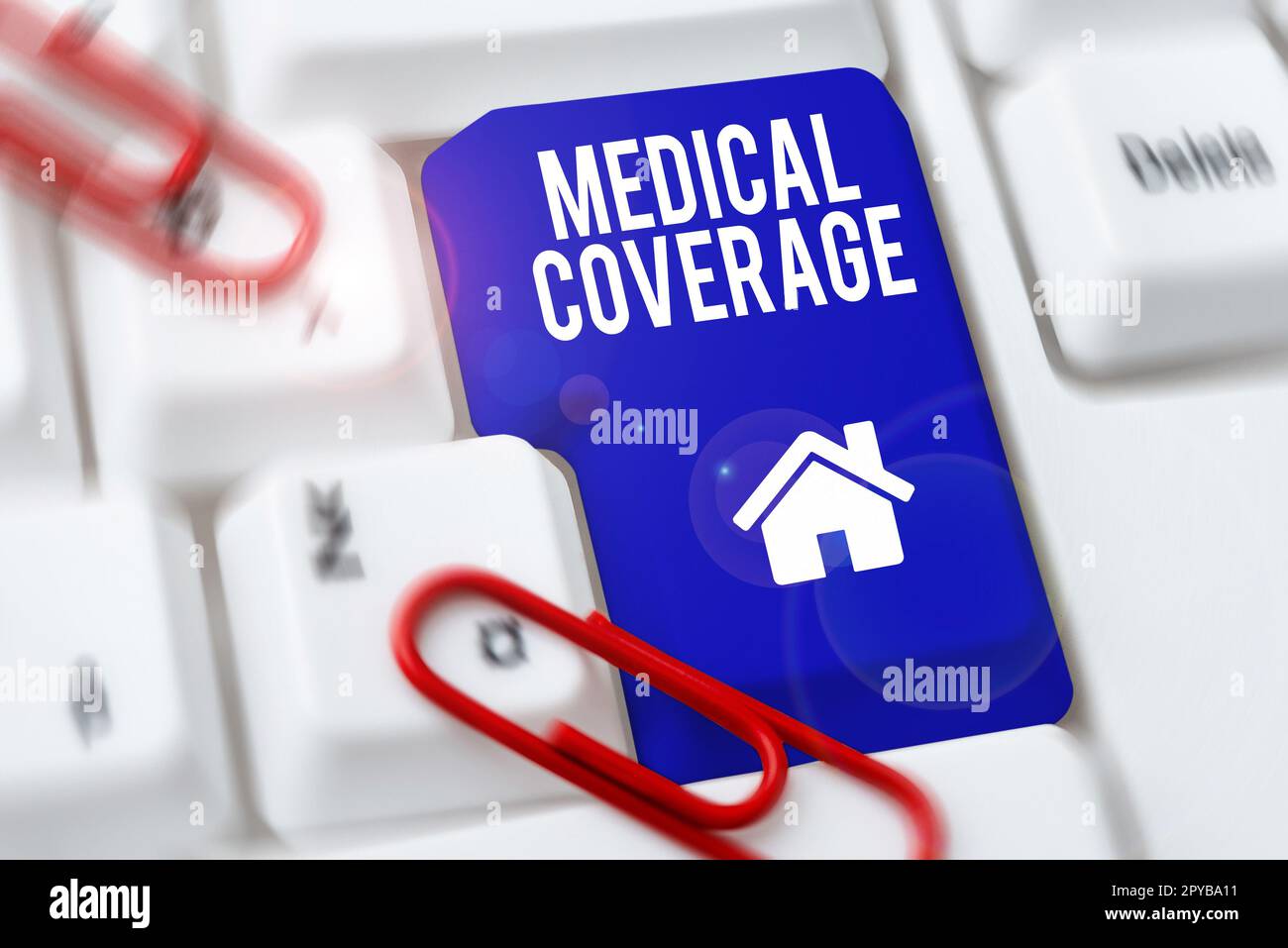 Handwriting text Medical Coverage. Business overview inclusion within ...