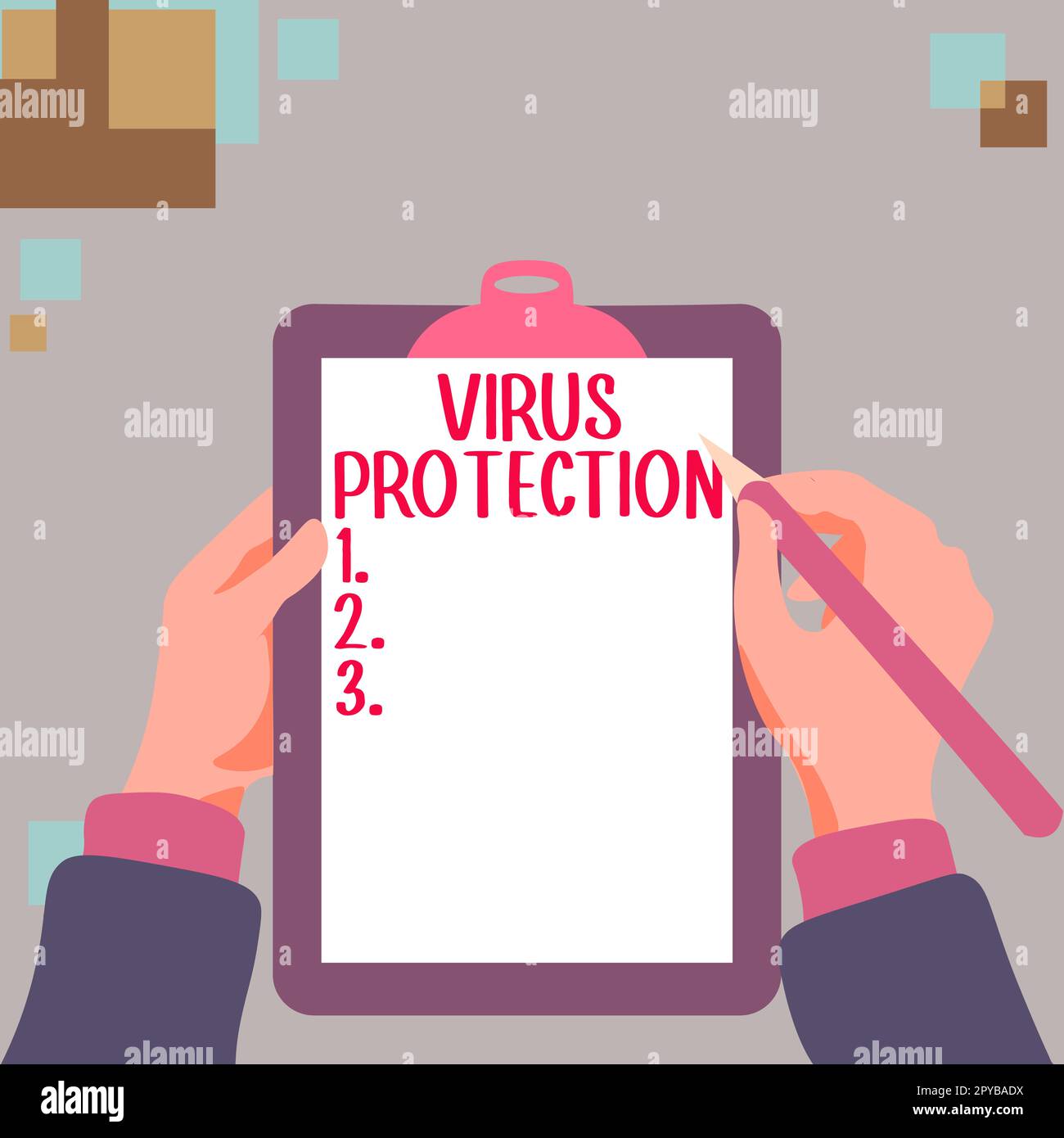 Sign displaying Virus Protection. Business idea program designed to ...