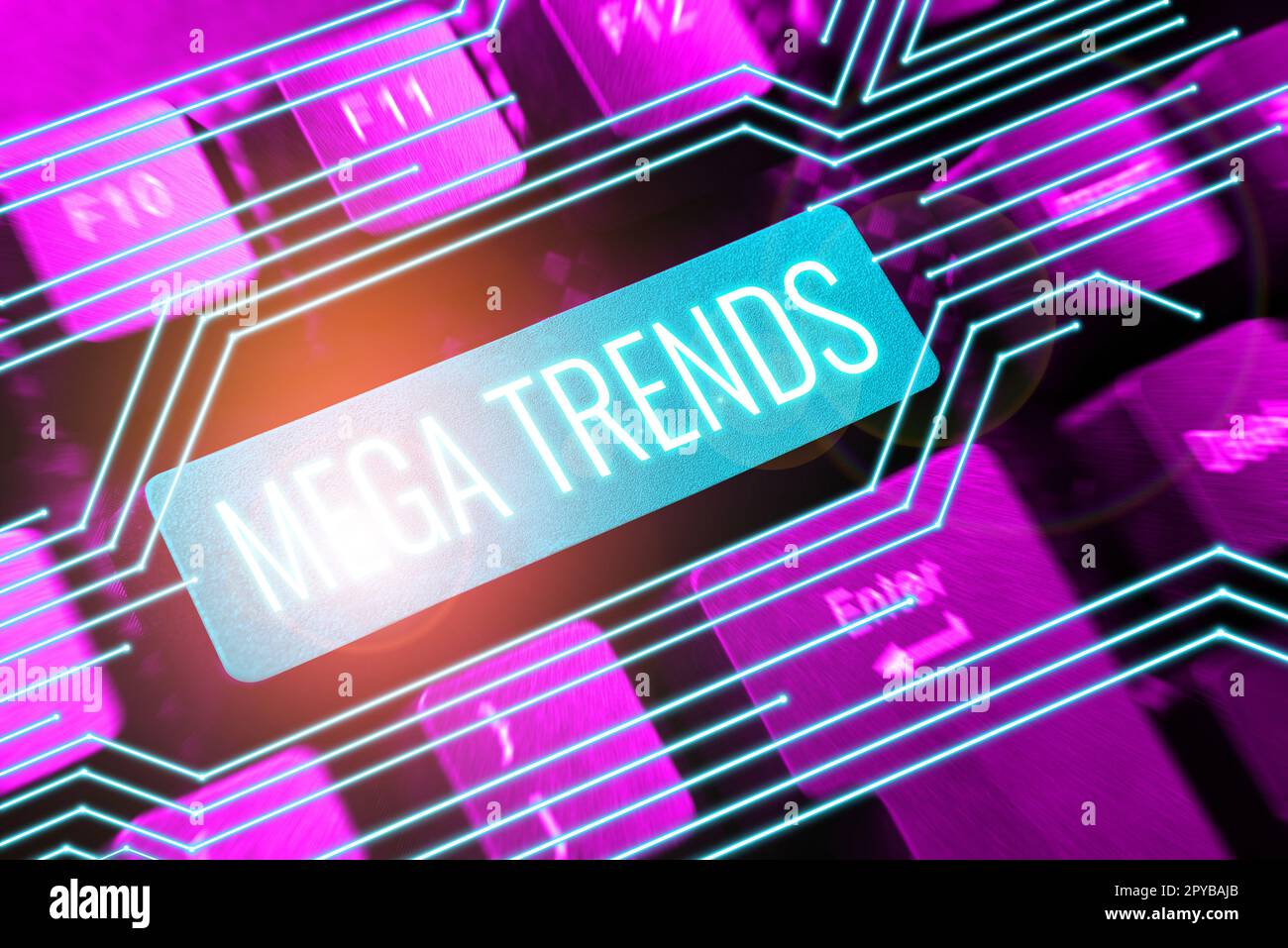 Inspiration showing sign Mega Trends. Concept meaning powerful ...