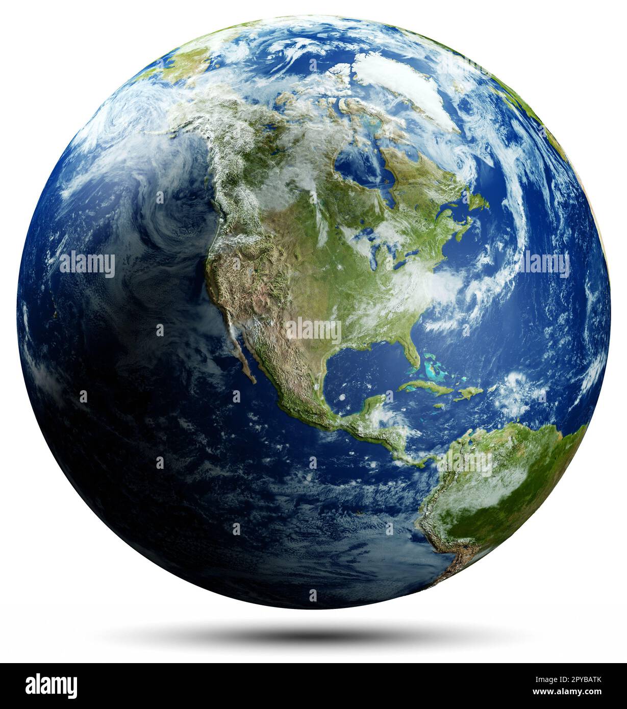 America, USA - planet Earth. Elements of this image furnished by NASA ...