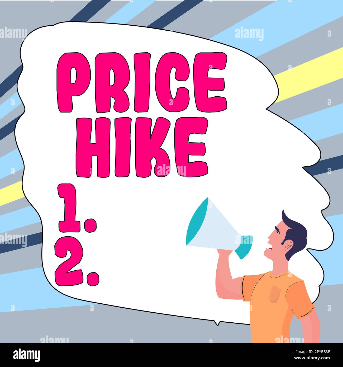 Conceptual caption Price Hike. Word for sum of values that customer ...