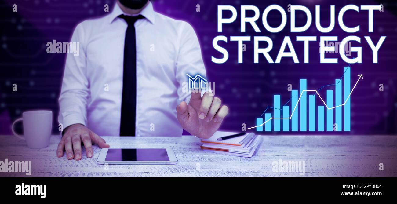 Handwriting text Product Strategy. Word for long term plan development ... Handwriting text Product Strategy. Word for long term plan development ...