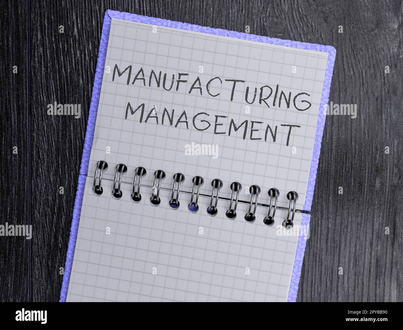 Text sign showing Manufacturing Management. Business showcase methods ...