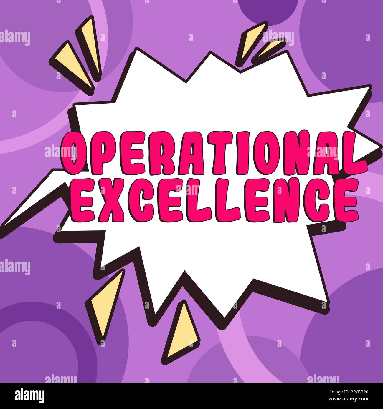 Text sign showing Operational Excellence. Word for software that ...