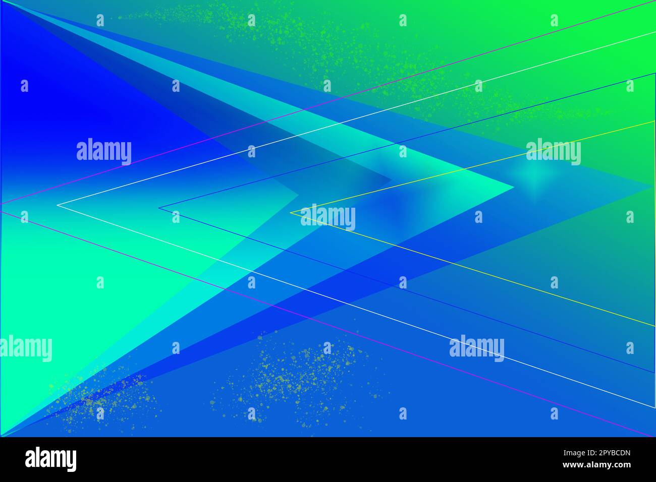 colors shapes and triangles Stock Photo - Alamy
