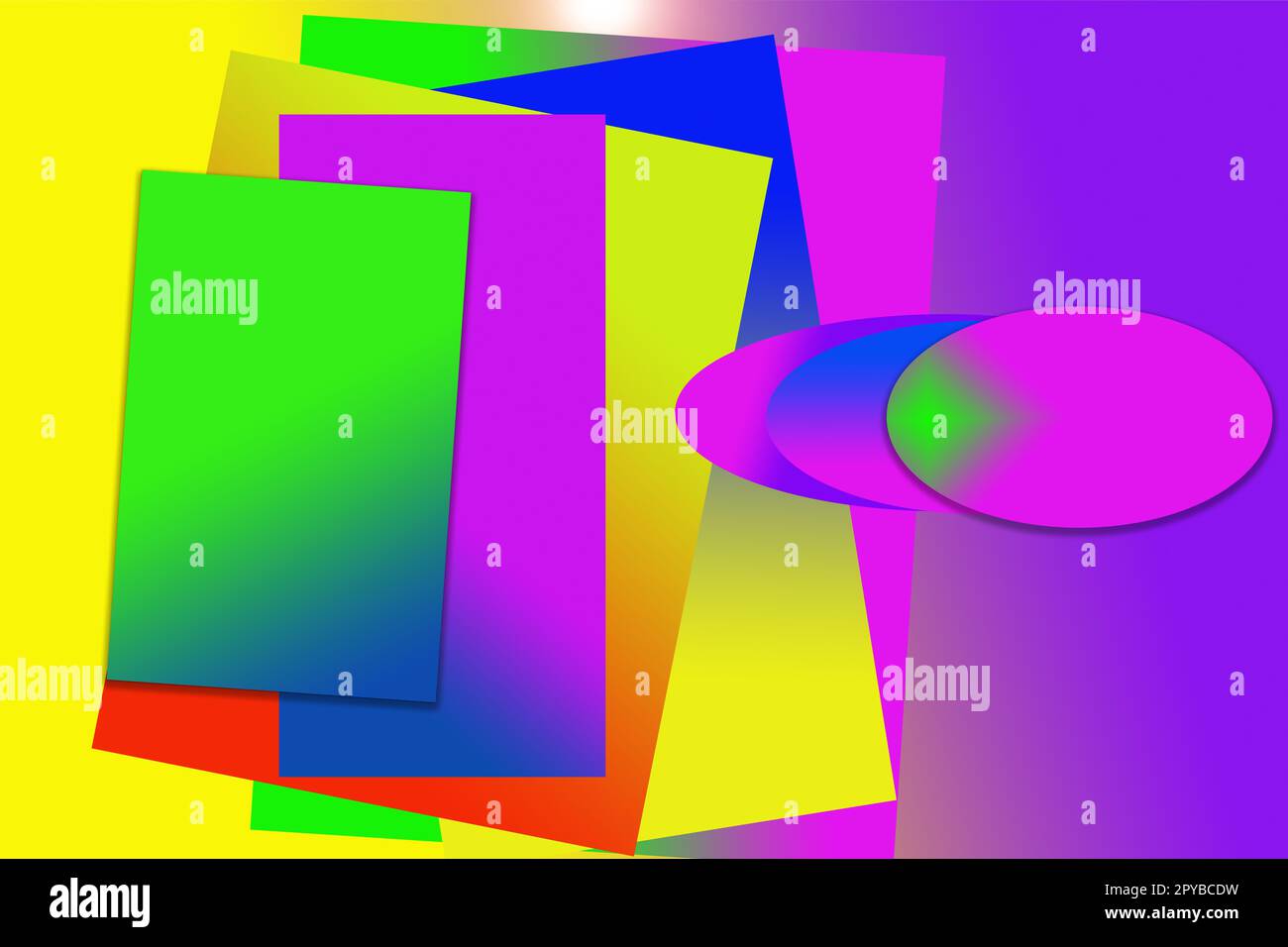 Overlapping circle hi-res stock photography and images - Alamy