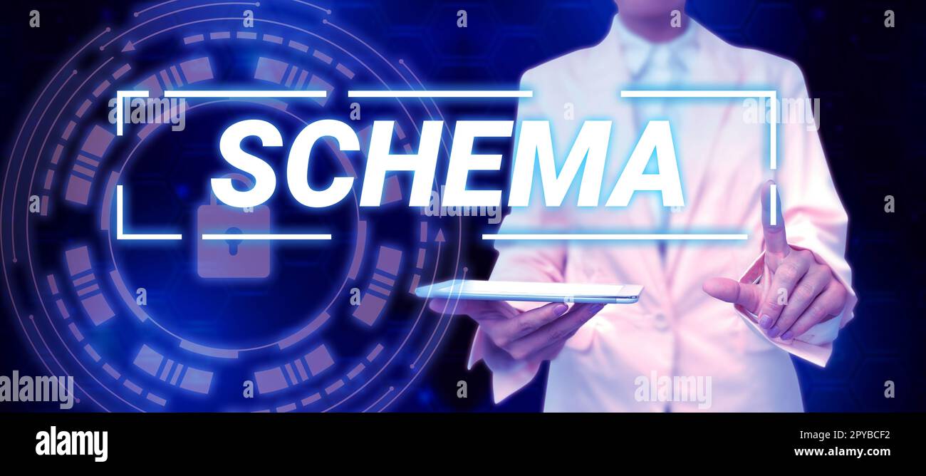 Writing displaying text Schema. Conceptual photo representation of plan ...