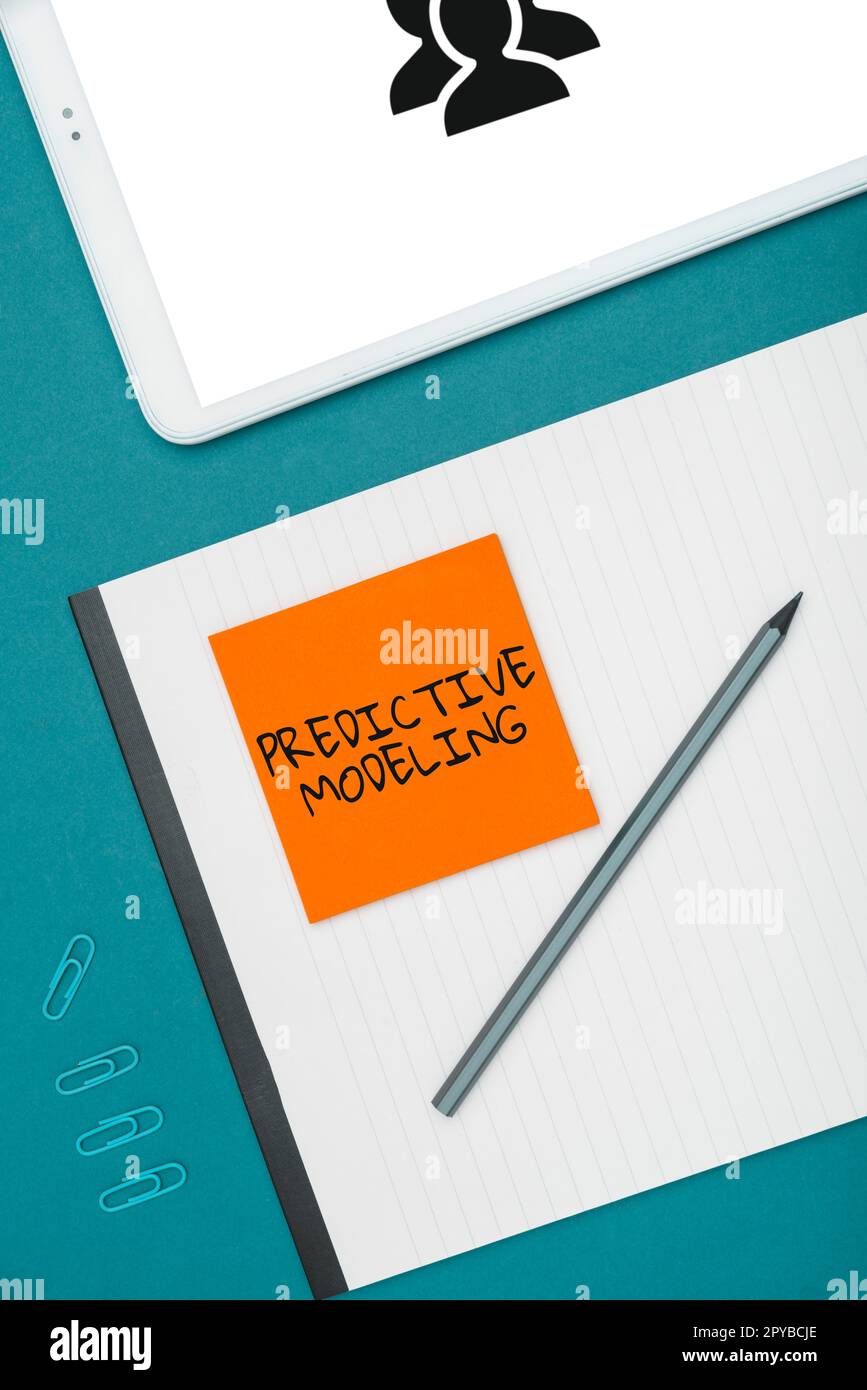 Text showing inspiration Predictive Modeling. Business idea maintenance ... Text showing inspiration Predictive Modeling. Business idea maintenance ...