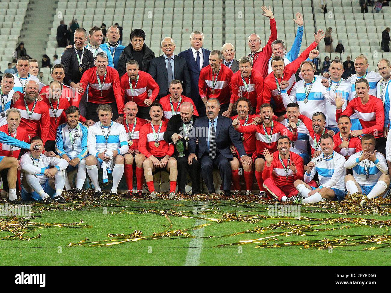 Victory retro match between Dynamo (Stalingrad) and Spartak (Moscow ...