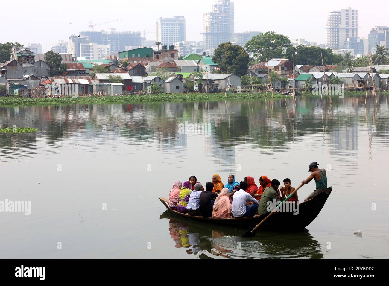 Dhaka, Dhaka, Bangladesh. 3rd May, 2023. Residents of Korail slum are ...