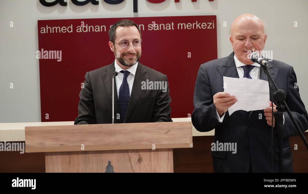 On the occasion of the visit to Izmir H. E. Giorgio Marrapodi ...