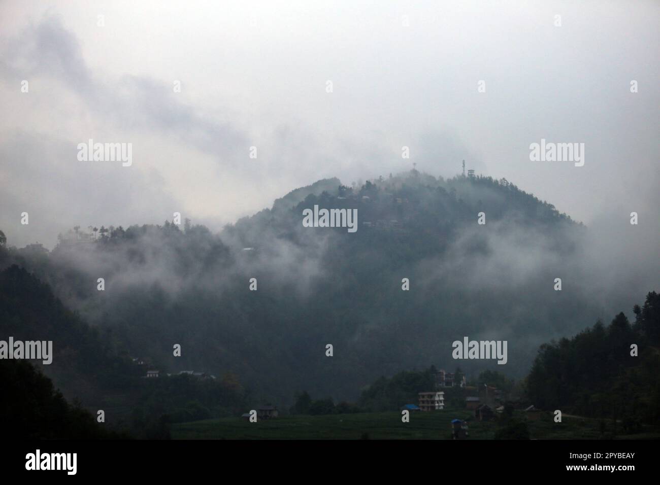 Kavrepalanchok, Bagmati, Nepal. 3rd May, 2023. Mesmerizing scenery is ...