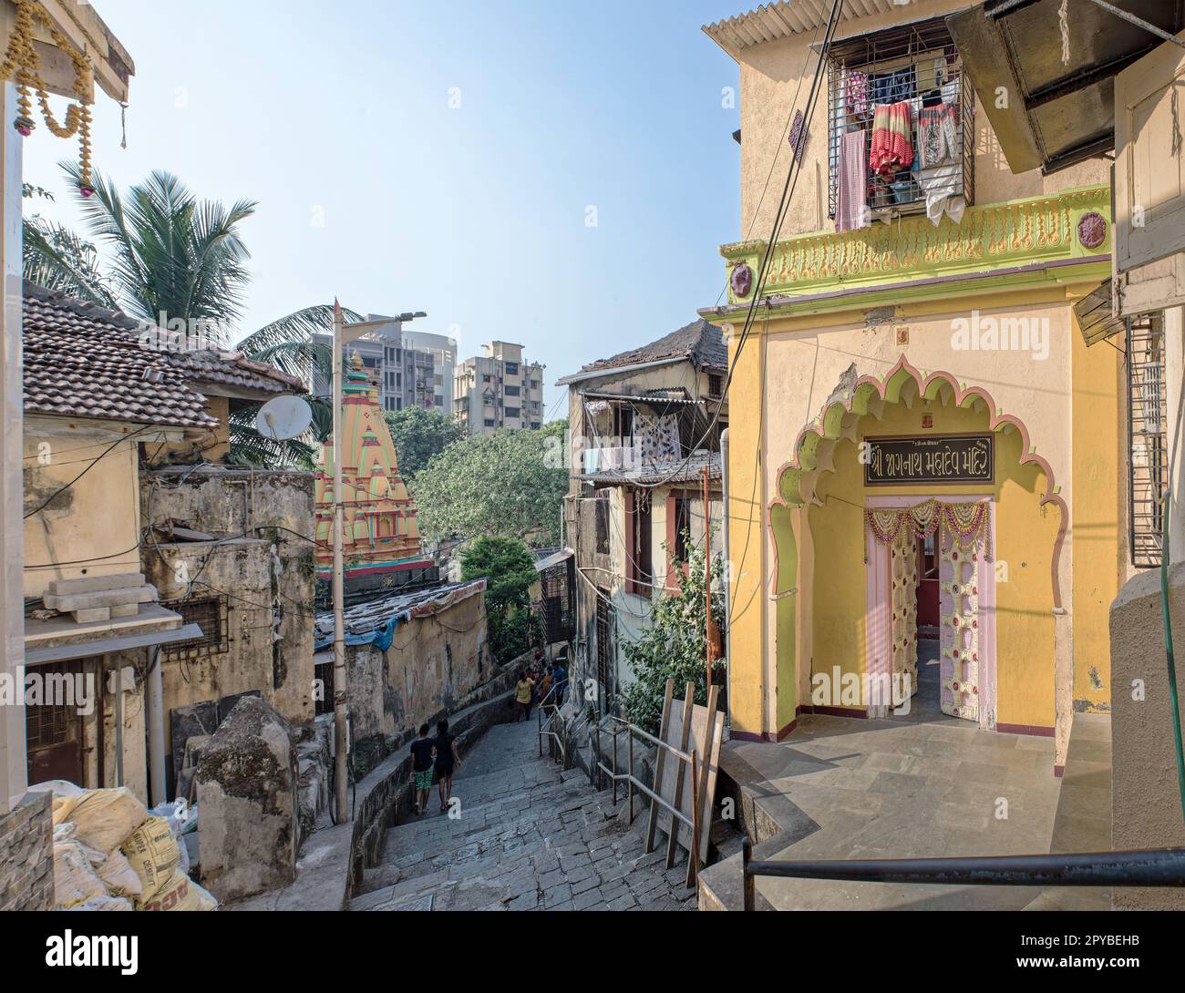 11 09 2017 Vintage 1858 AD Jagannath Mahadev temple, Walkeshwar, Mumbai ...