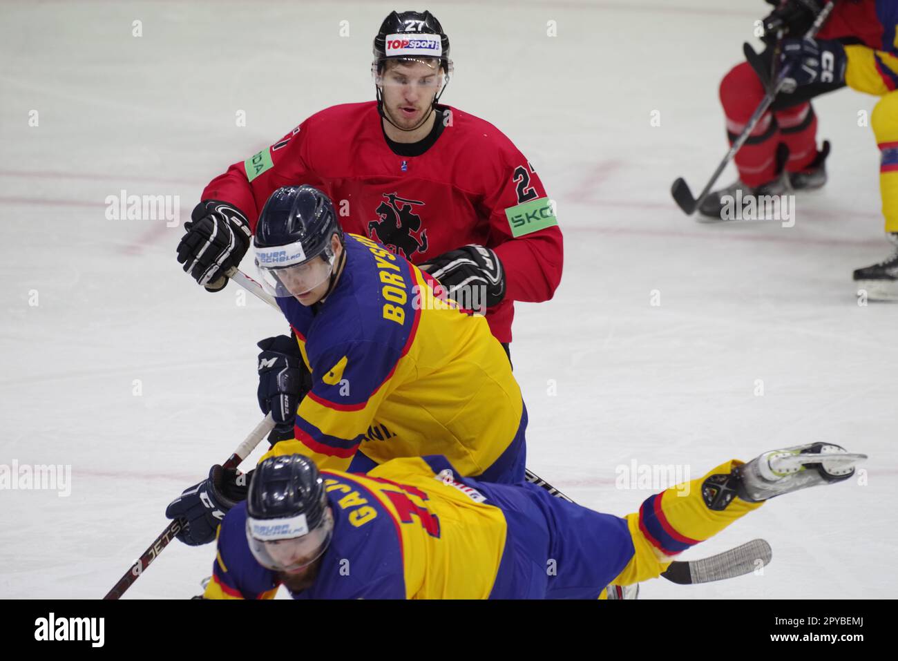 Nottingham, 30 April 2023. Eimantas Noreika playing for Lithuania ...