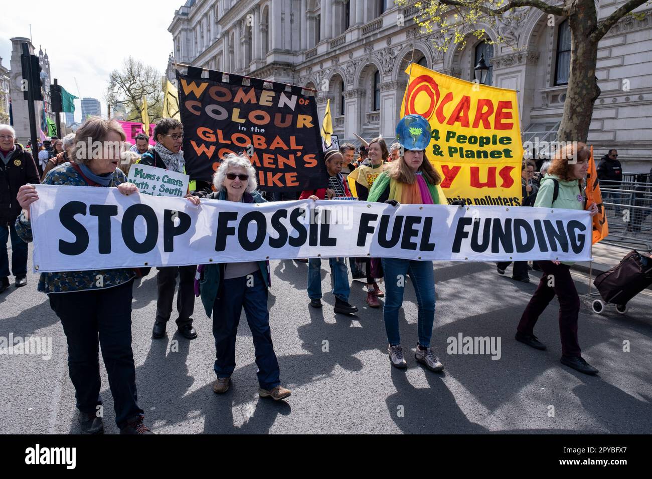 Protesters from the environmental group Extinction Rebellion gather for ...