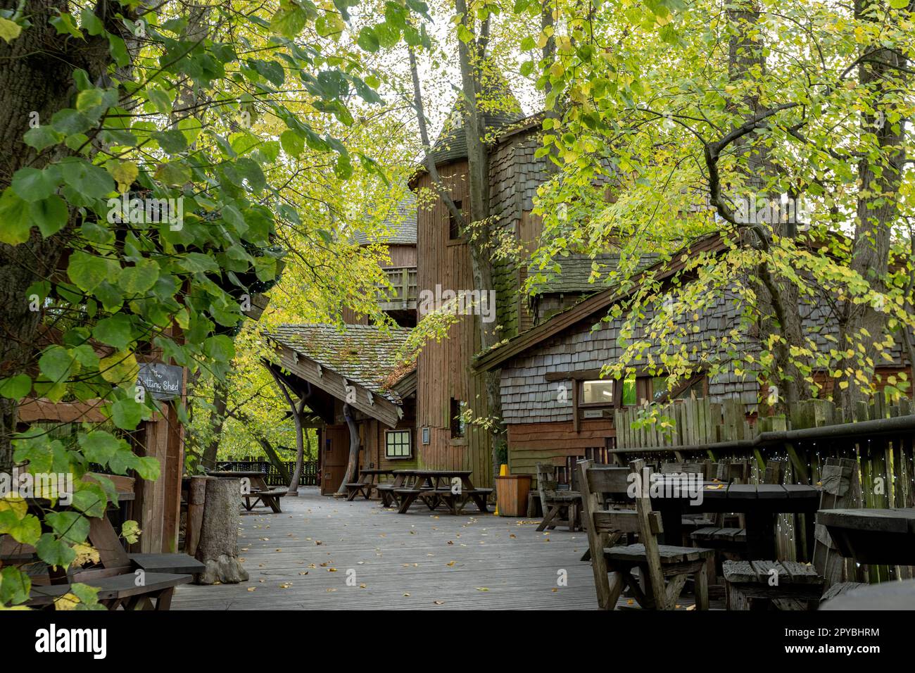 The Treehouse Restaurant on the 18th October 2022 at The Alnwick Garden ...