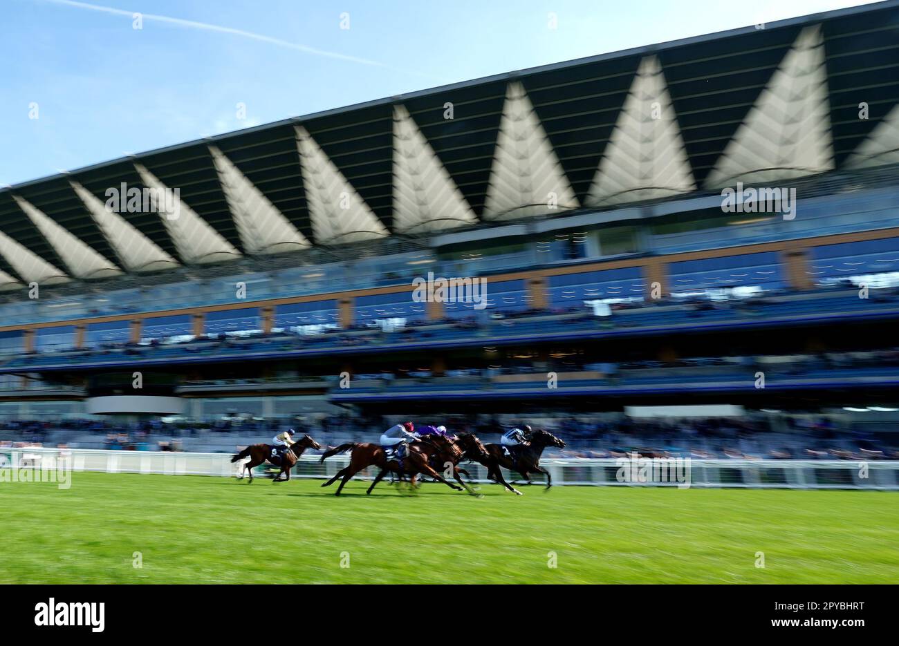 Chindit and Pat Dobbs (right) coming home to win the Howden Bloodstock ...