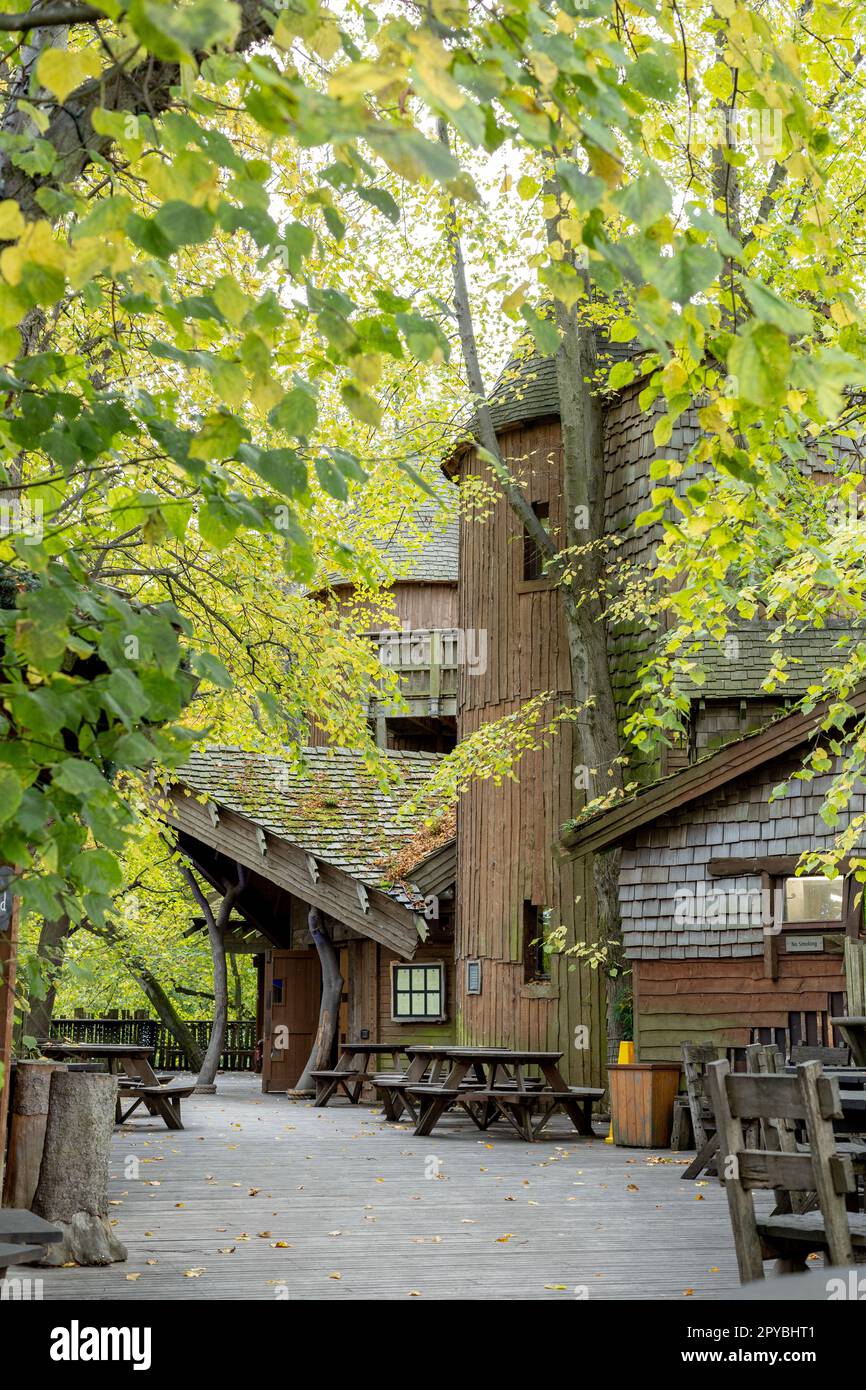 The Treehouse Restaurant on the 18th October 2022 at The Alnwick Garden ...