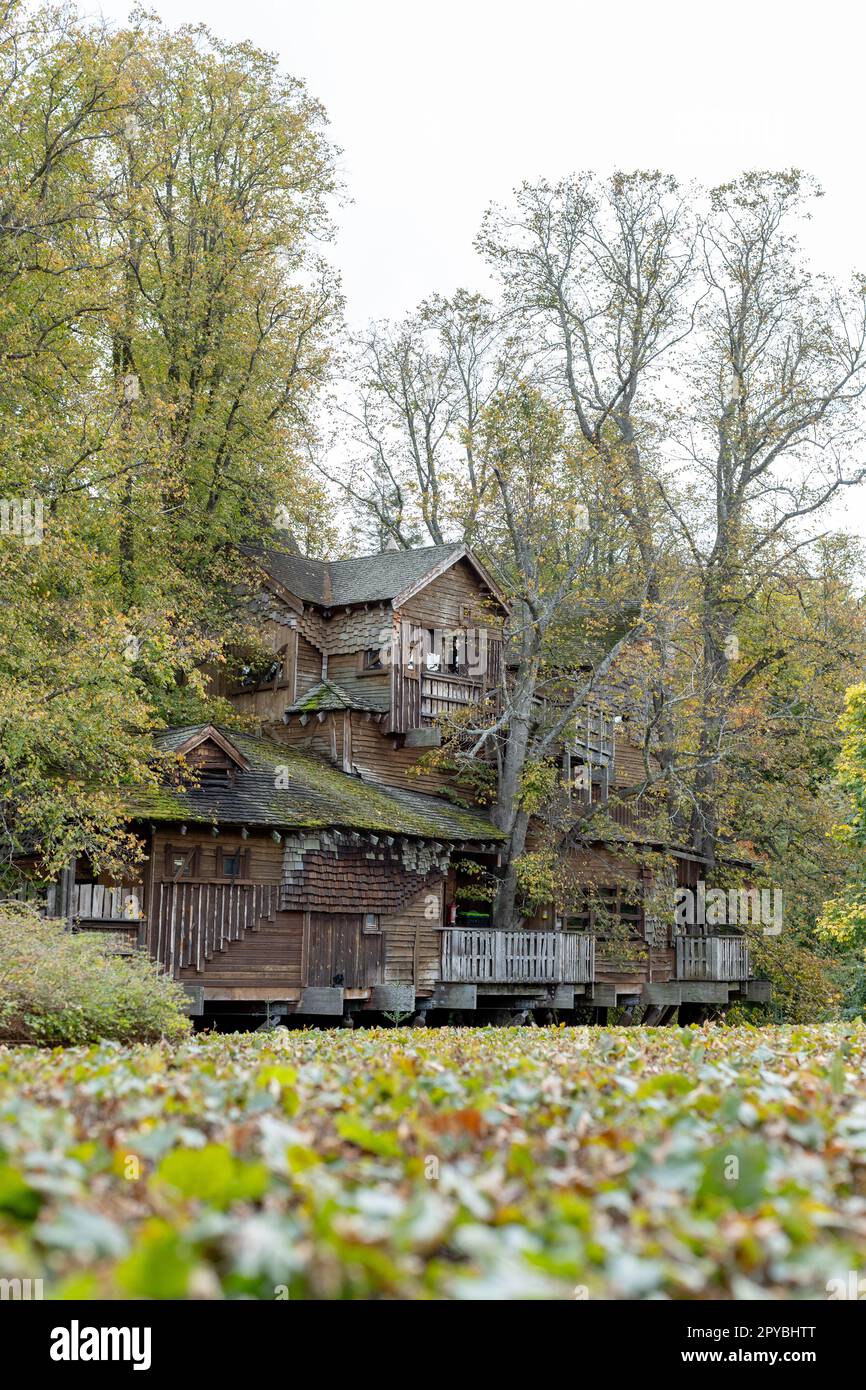 Treehouse uk hi-res stock photography and images - Alamy