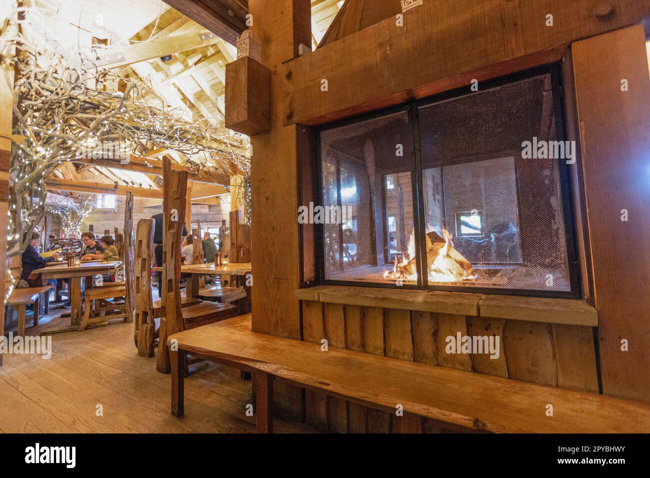 The Treehouse Restaurant on the 18th October 2022 at The Alnwick Garden ...