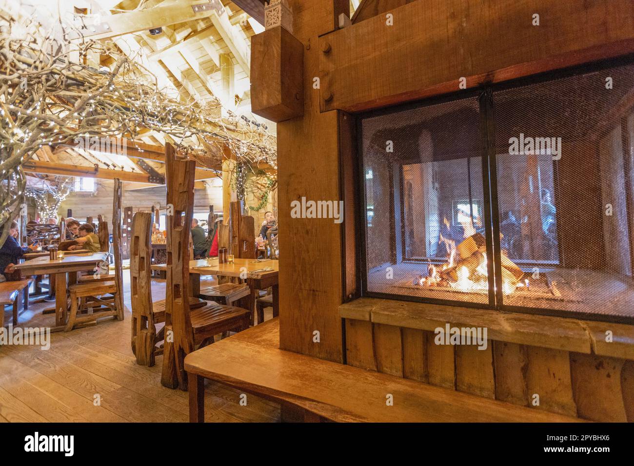 The Treehouse Restaurant on the 18th October 2022 at The Alnwick Garden ...