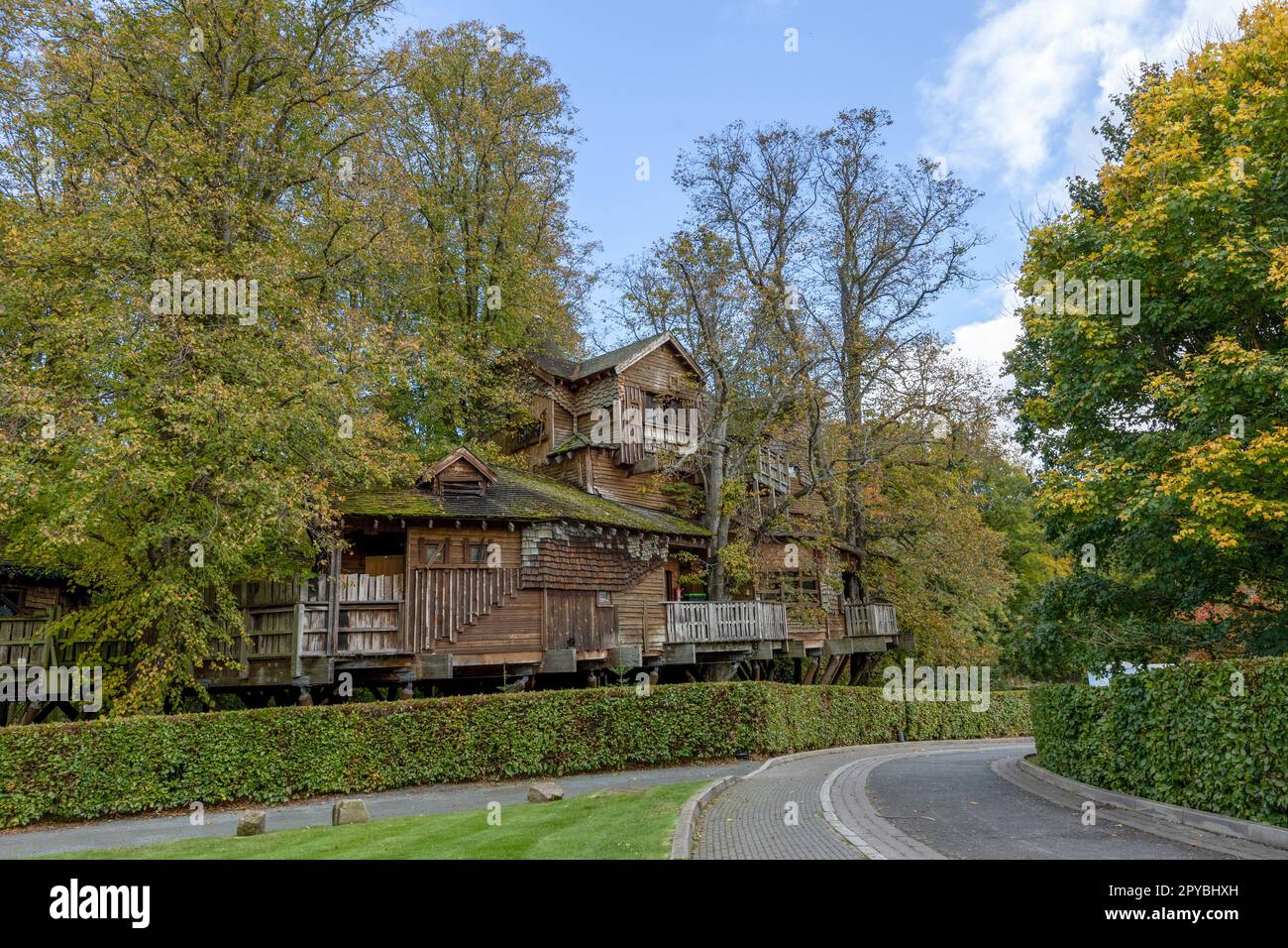 The Treehouse Restaurant on the 18th October 2022 at The Alnwick Garden ...