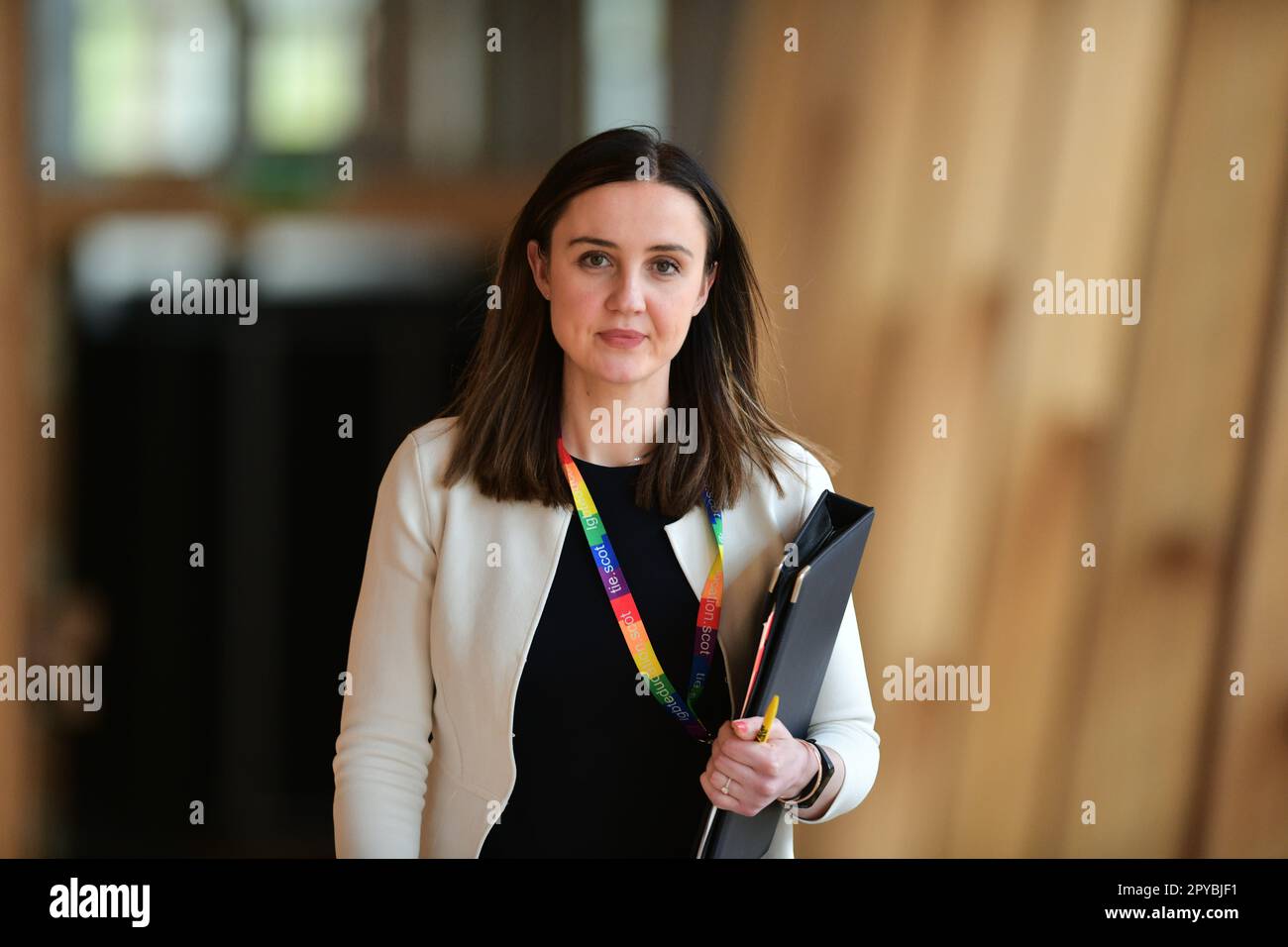 Edinburgh Scotland, UK 03 May 2023. Màiri McAllan Cabinet Secretary for ...