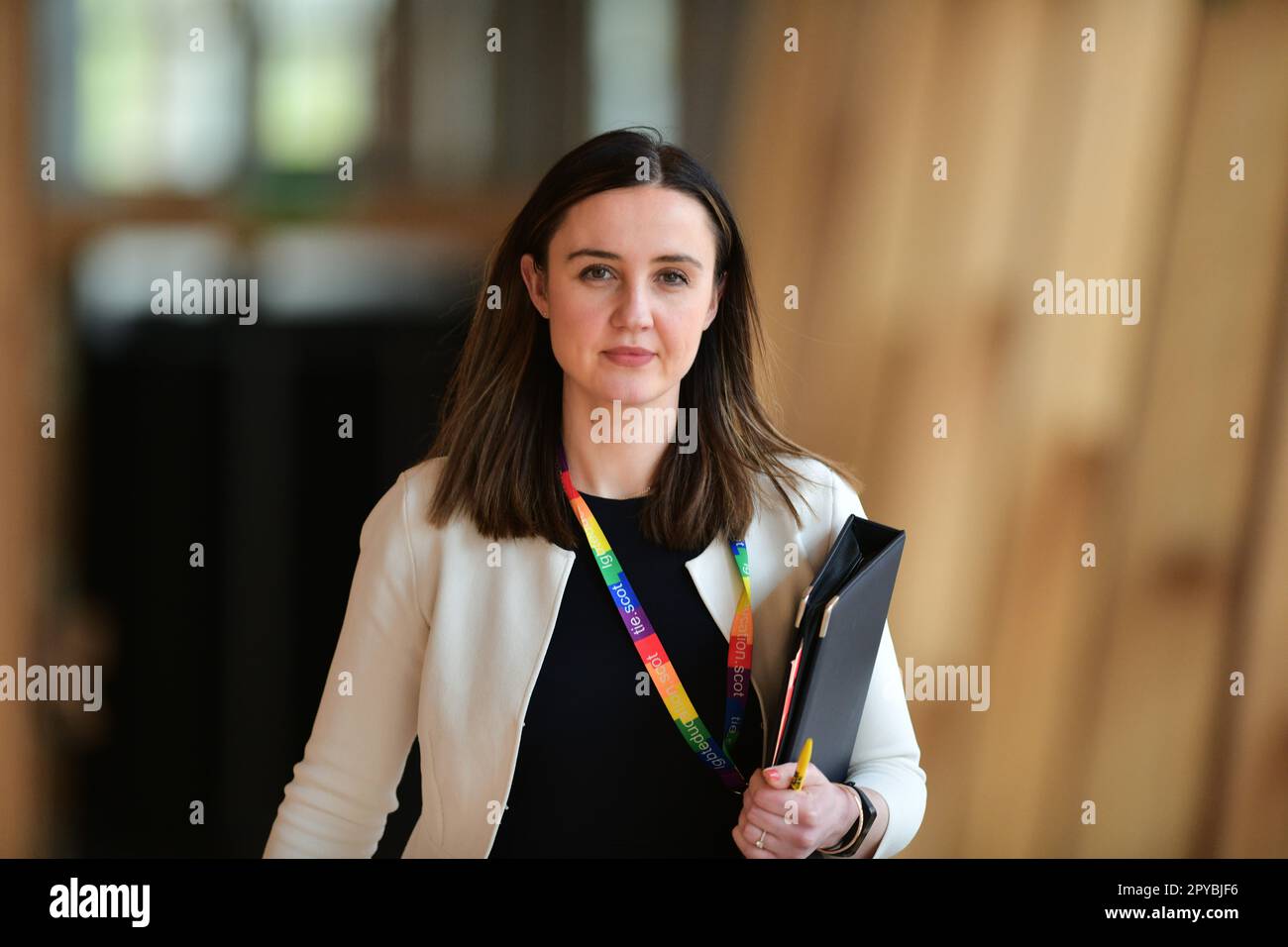 Edinburgh Scotland, UK 03 May 2023. Màiri McAllan Cabinet Secretary for ...