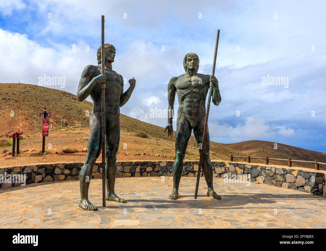 BETANCURIA, SPAIN - FEBRUARY 16: (EDITORS NOTE: Image is a digital High Dynamic Range composite ...