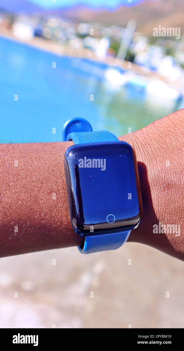 Wearing gadget arm hi-res stock photography and images - Alamy