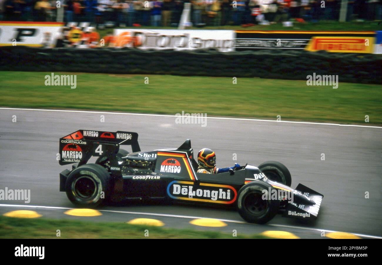 1984 British Grand Prix - Brands Hatch - Stefan Bellof, Tyrrell 012 ...
