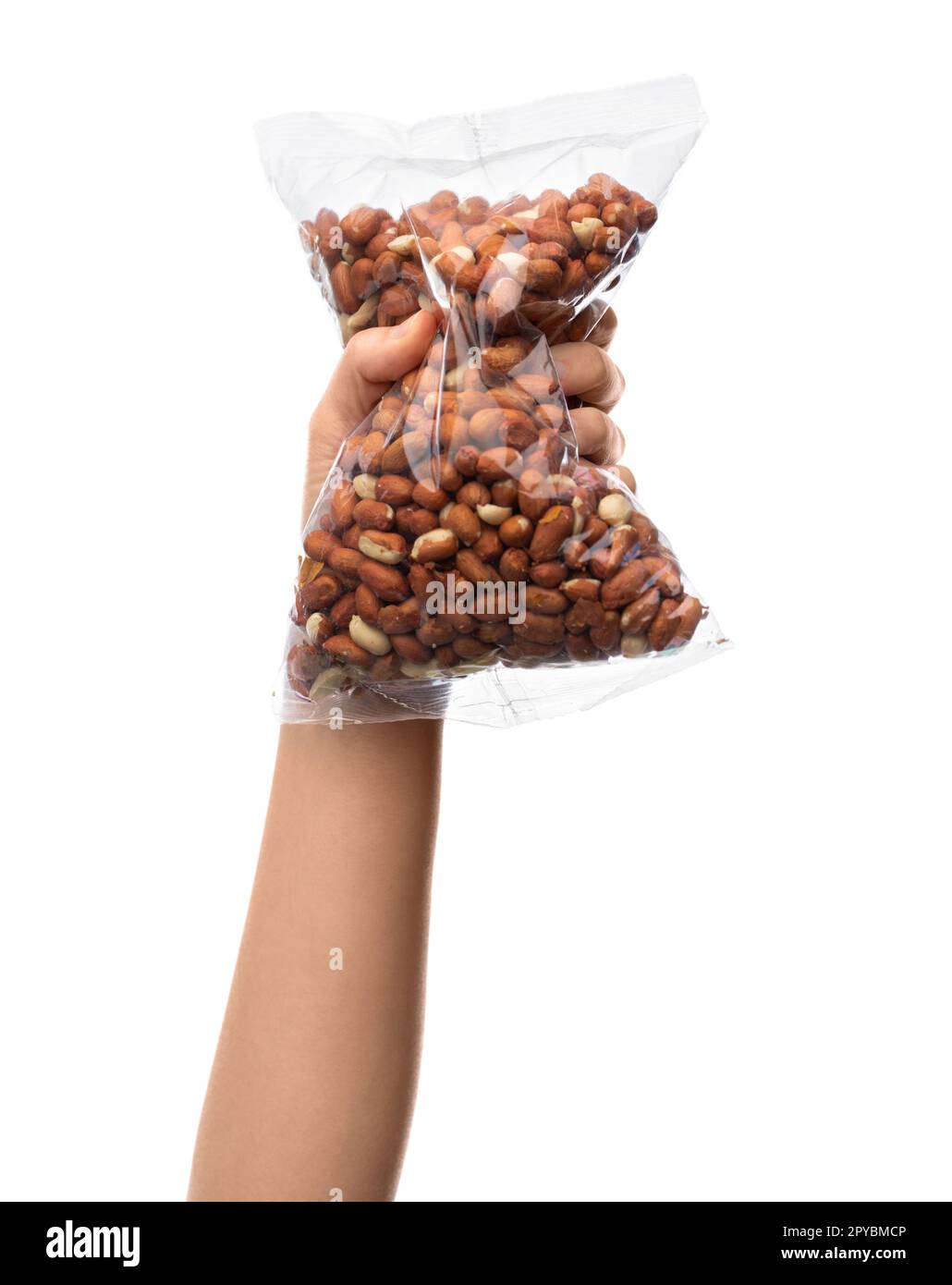 Plastic bag grocery hand Cut Out Stock Images & Pictures - Alamy