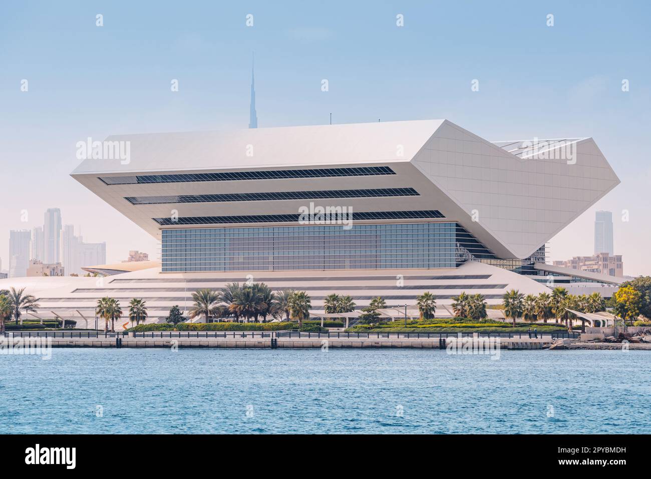 19 January 2023, Dubai, UAE: Mohammed bin Rashid library in shape of ...