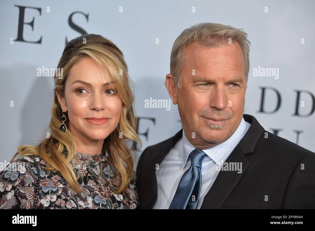 Christine Baumgartner and Kevin Costner attend the "Hidden Figures" New ...