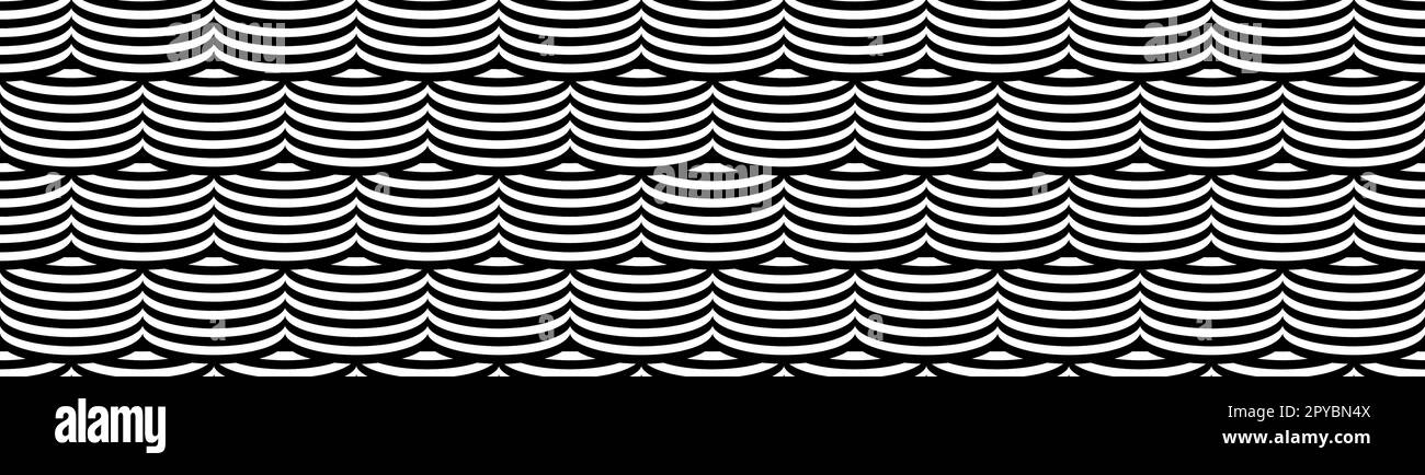 Optical illusion seamless pattern. Vector stripped seamless texture ...