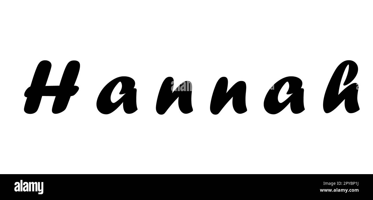 Hannah design hi-res stock photography and images - Alamy