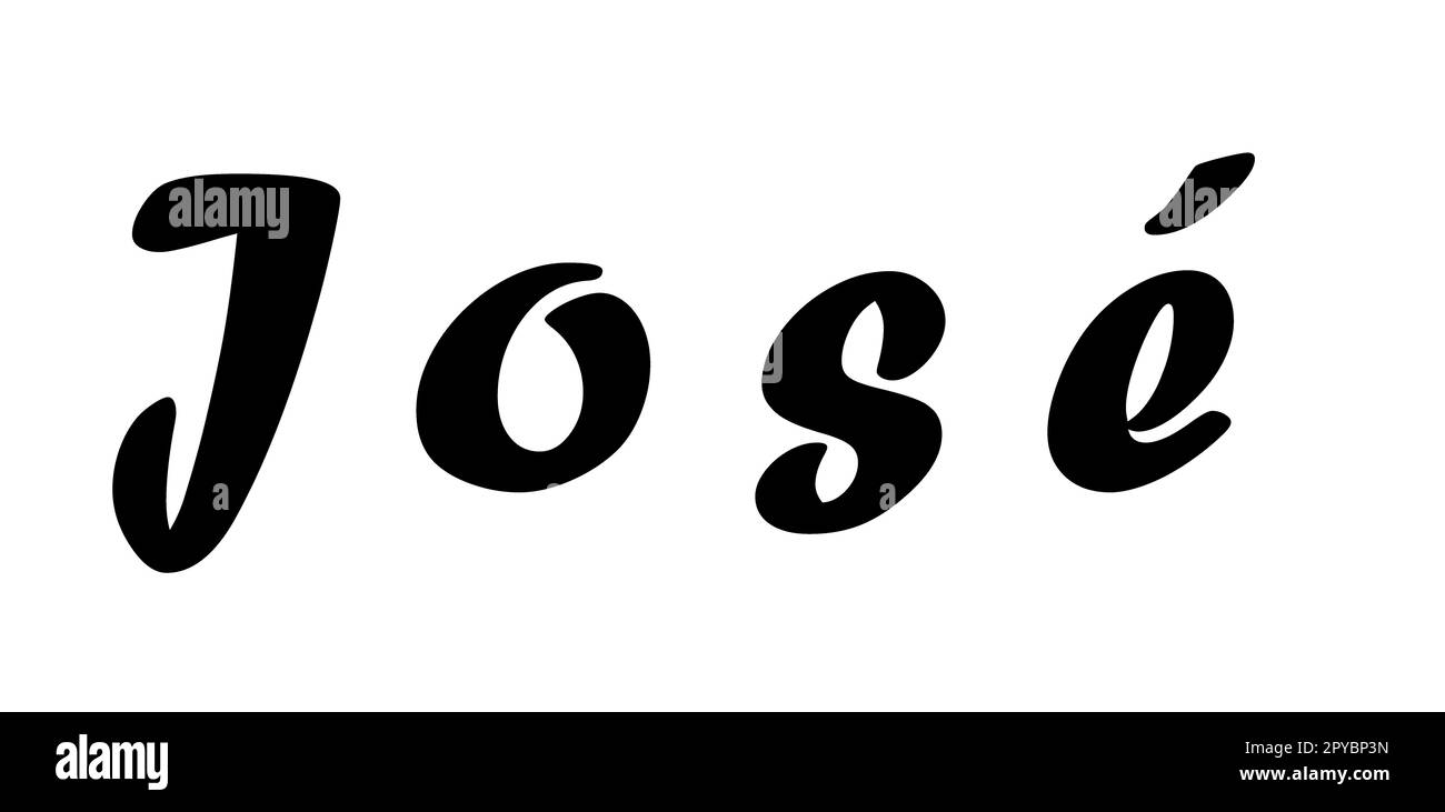 Jose Name In Cursive