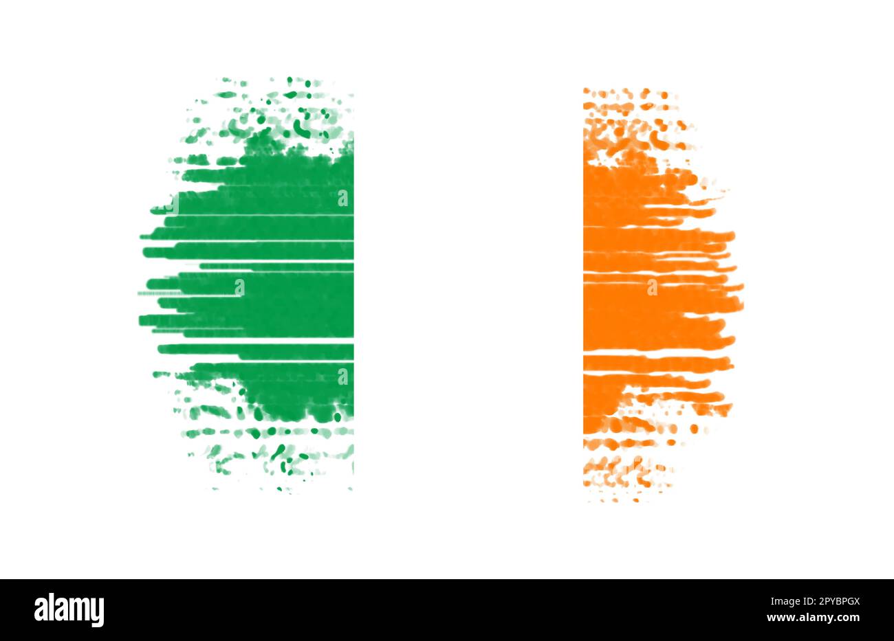 Ireland art painting Cut Out Stock Images & Pictures - Alamy