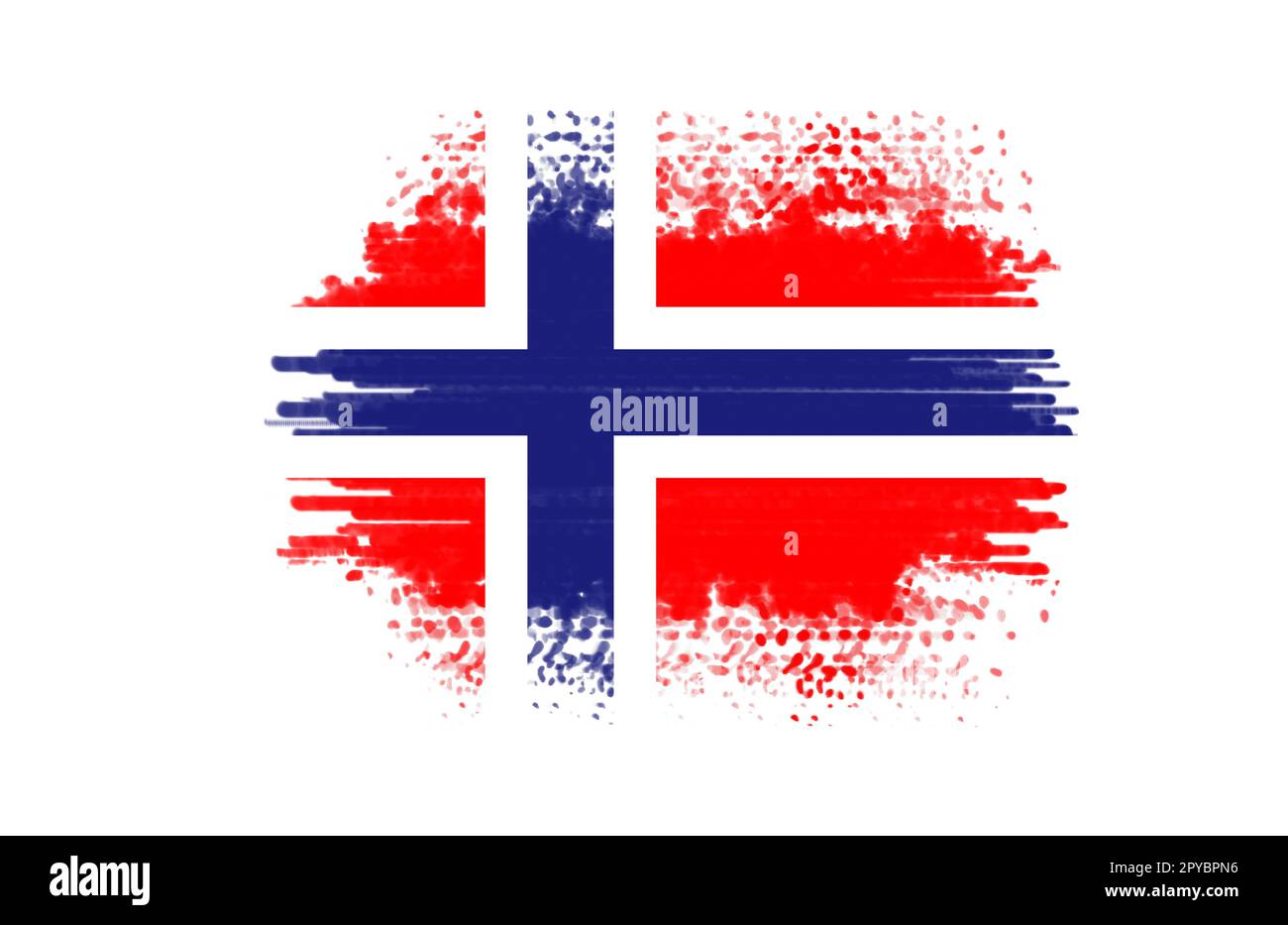 Norway painting Cut Out Stock Images & Pictures - Alamy