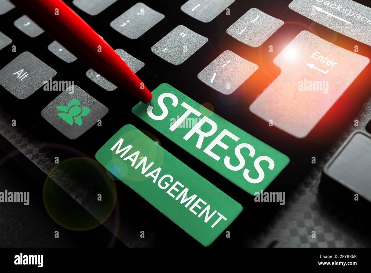 Conceptual display Stress Management. Concept meaning learning ways of ...