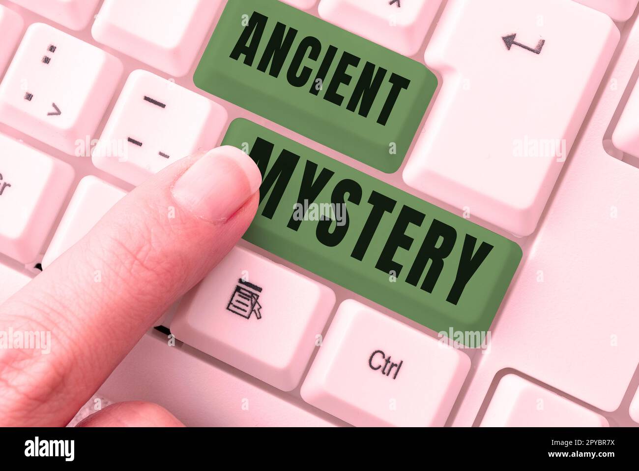 Sign displaying Ancient Mystery. Business concept anything that is kept ...
