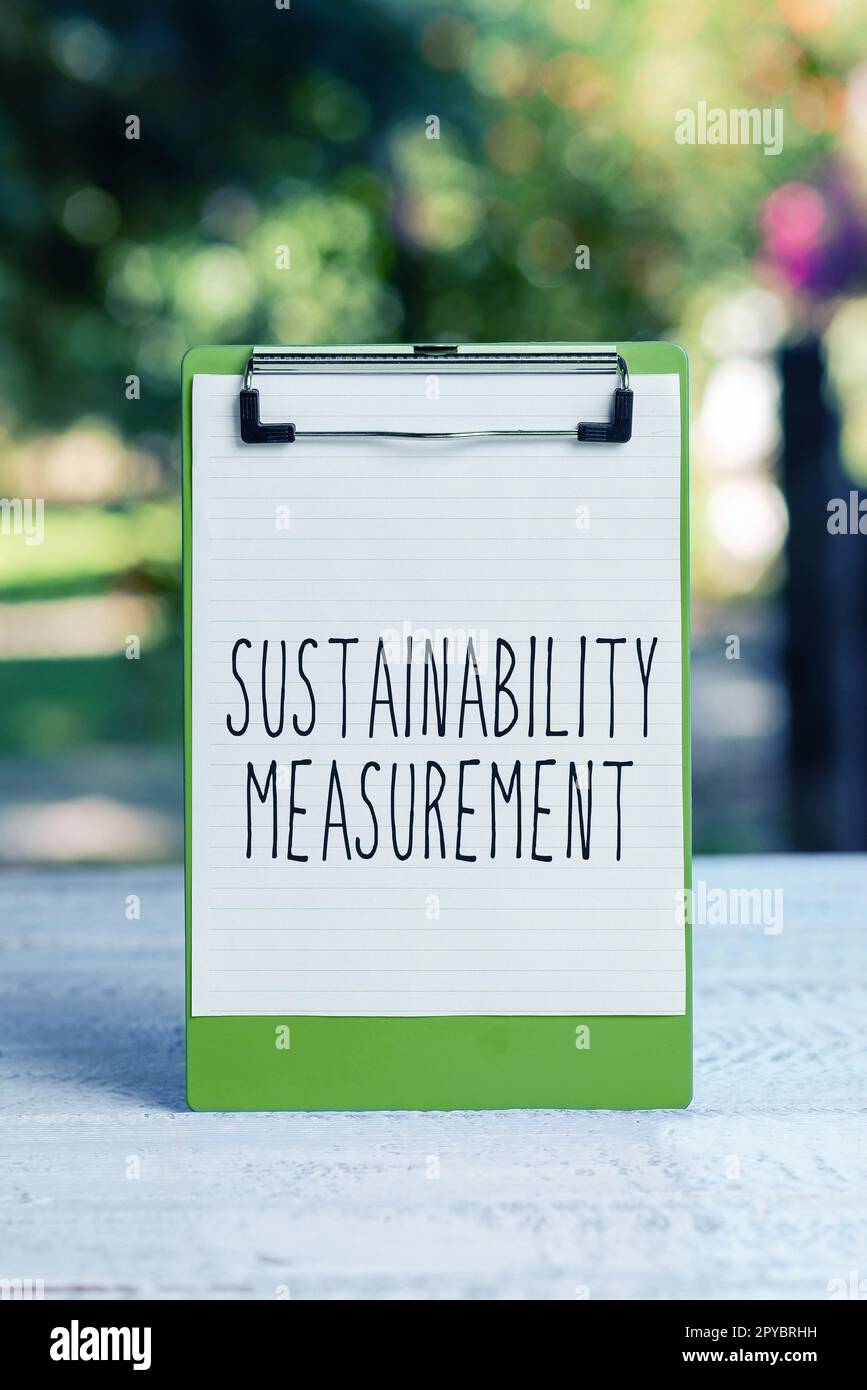 Conceptual display Sustainability Measurement. Business overview tool used organisations become ...