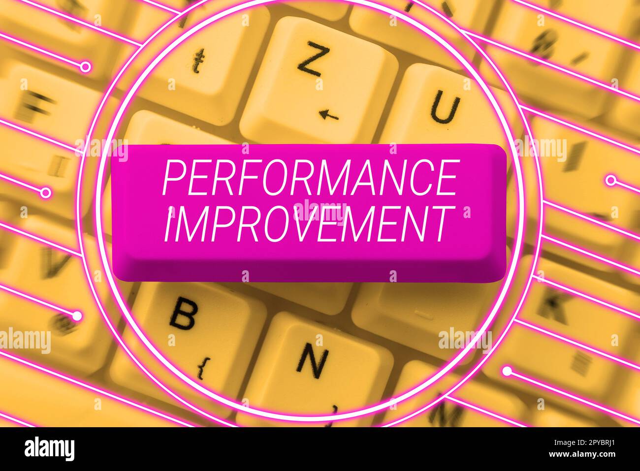 Inspiration showing sign Performance Improvement. Business approach ...