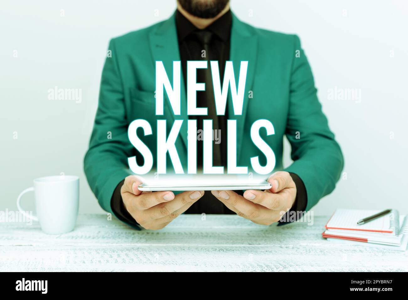 Text caption presenting New Skills. Conceptual photo Recently Acquired ...